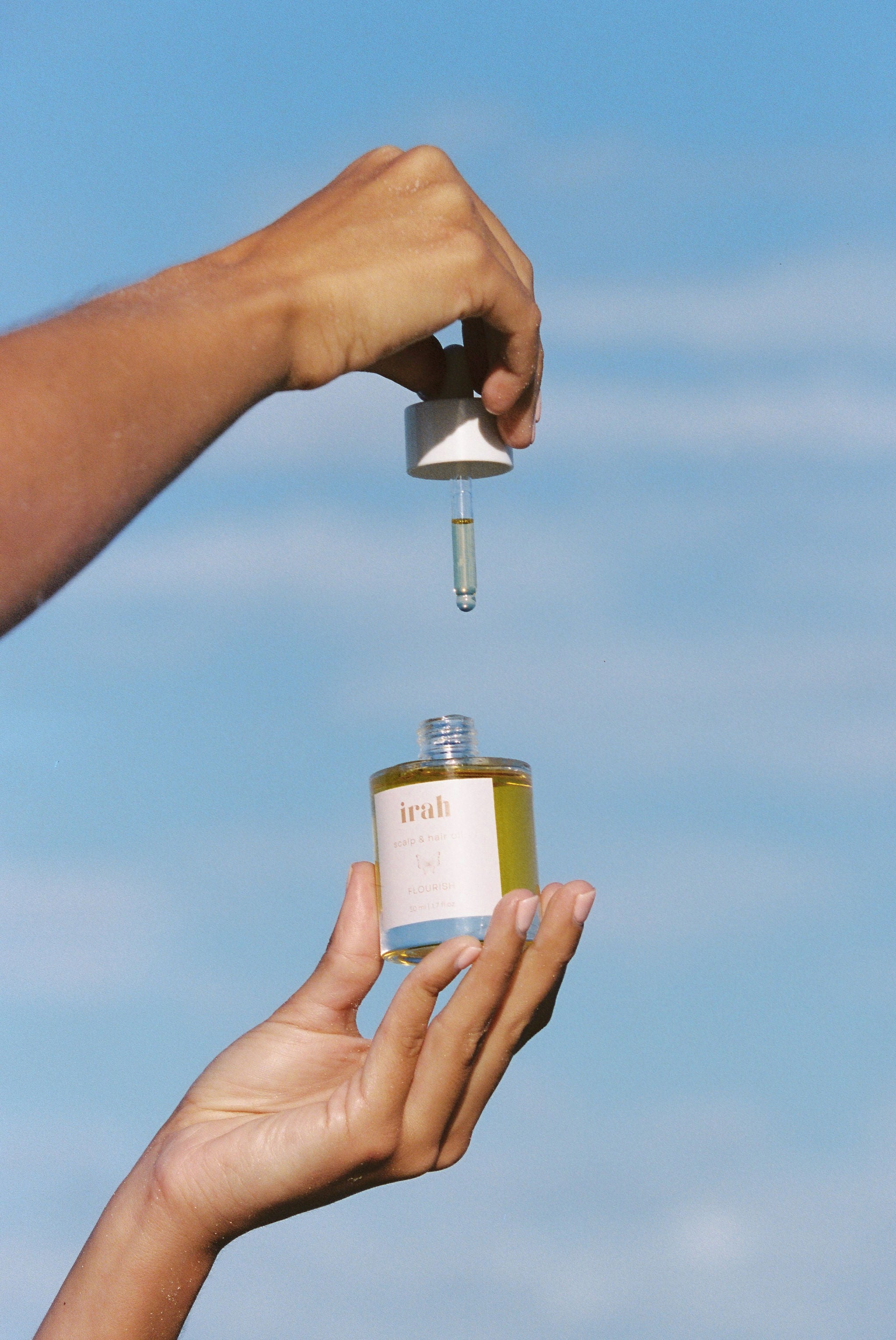 Flourish Scalp & Hair Pre-Wash Oil – irah hair